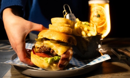 Interactive Darts with Burger, Fries and a Drink for 2, 3 or 4 People ...