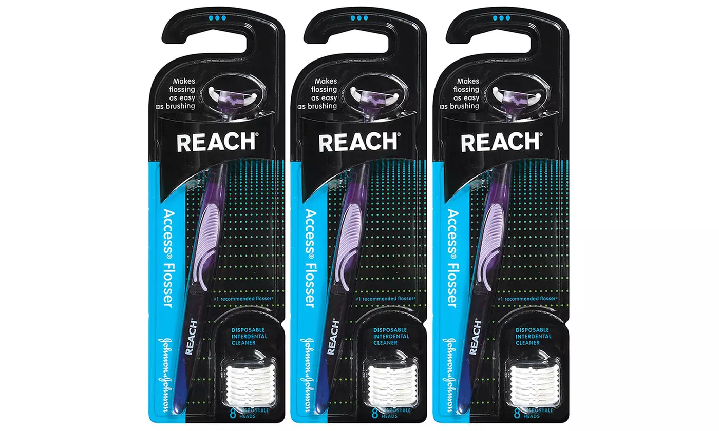 Reach Flosser with Refill Heads | Groupon Goods