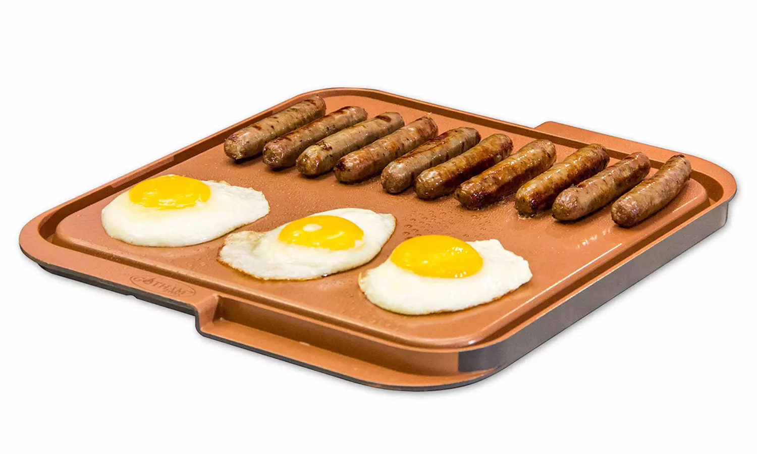 Gotham Steel Double-Sided Grill | Groupon Goods