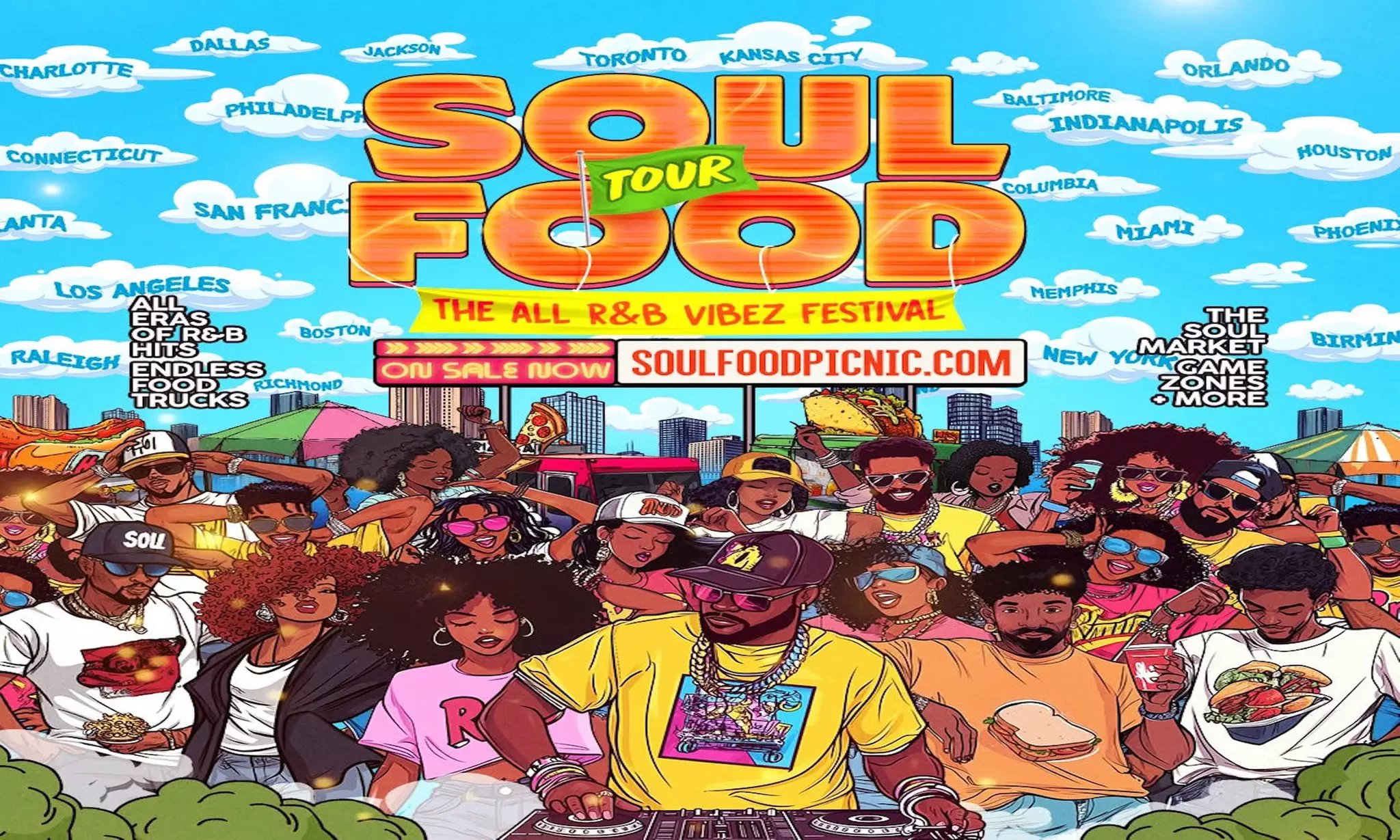Soul Food The All R&B Vibes Festival Richmond VA 2025 in Richmond | Groupon