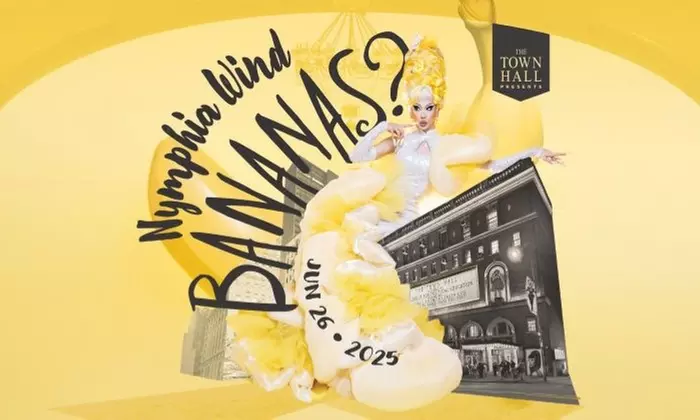Nymphia Wind In "BANANAS?" at The Town Hall New York 2025 in New York ...