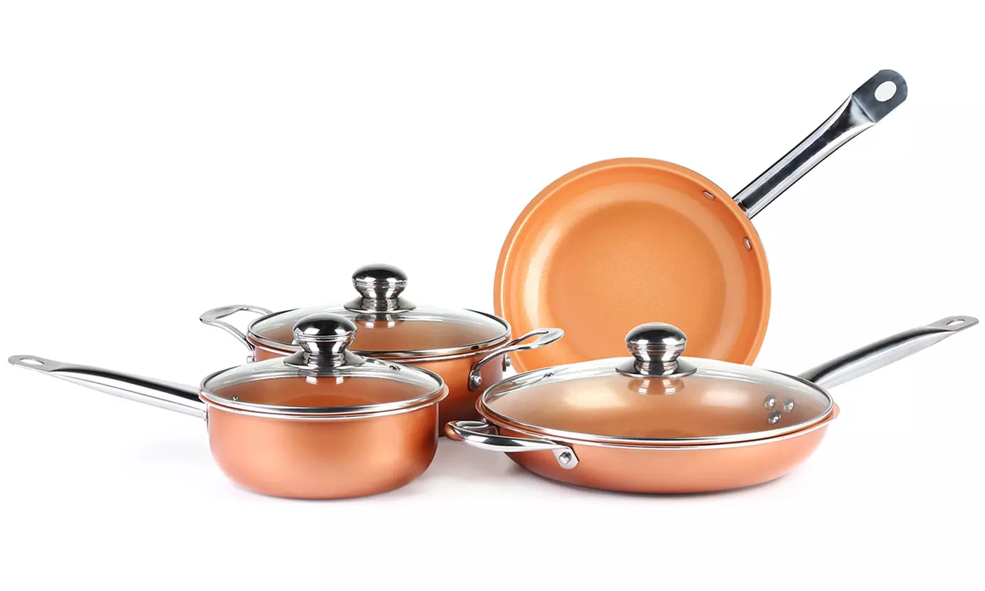 Copper Cookware Set | Groupon Goods