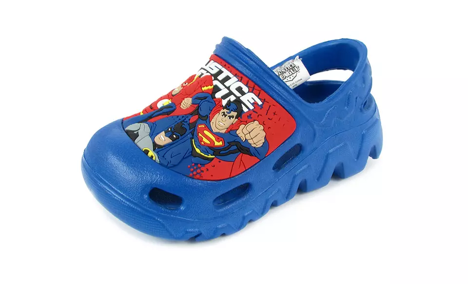 Kids' Justice League Clogs | Groupon Goods
