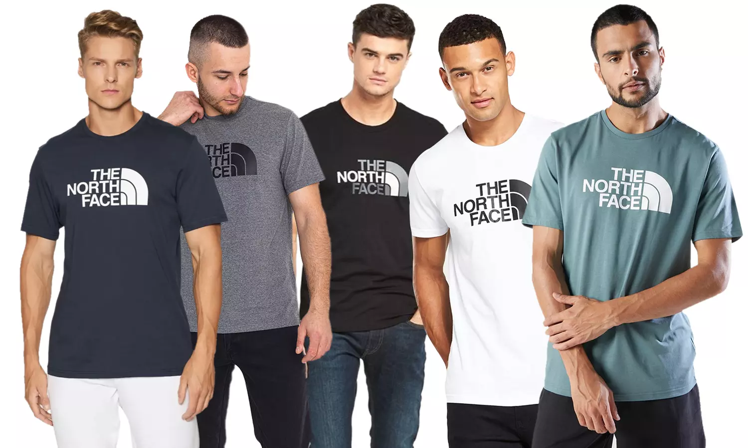 Up To 26% Off on The North Face Men's SS Easy T-Shirt | Groupon Goods