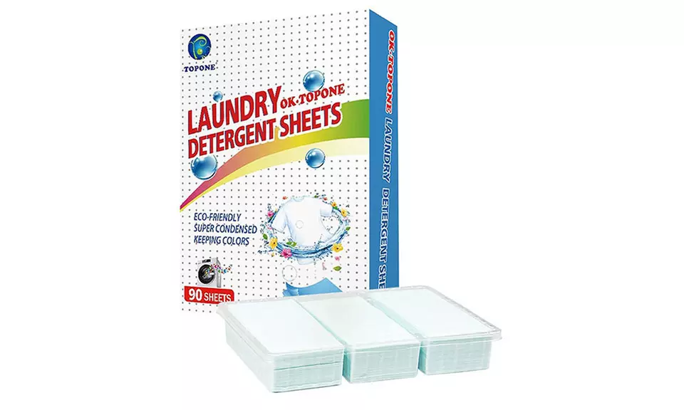 Up To 68% Off on Up to 8-Pack of 90 Eco-Friendly Dissolvable Laundry ...