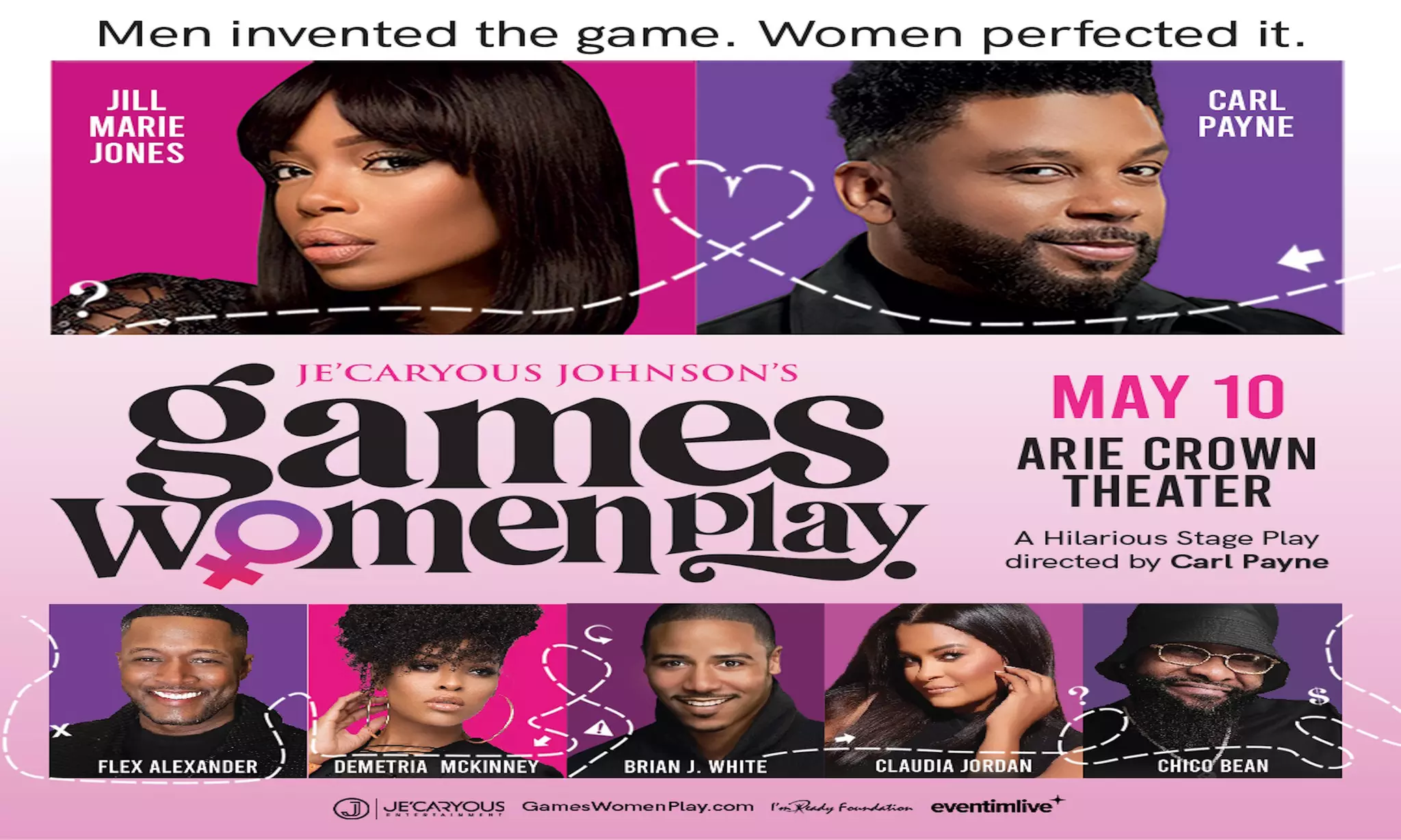 Games Women Play Carl Payne Jill Marie Jones Chico Bean Demetria ...