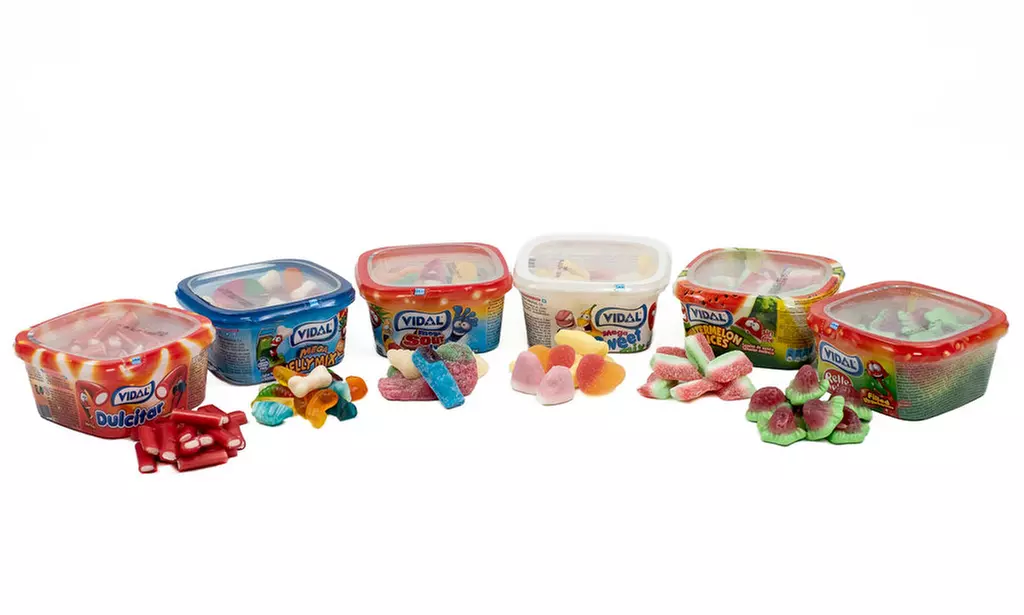 Six Packs of Sweet Tubs 200g | Groupon Goods
