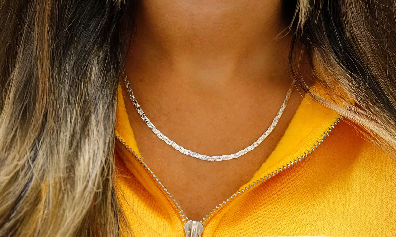 Up To 61% Off on Italian Sterling Silver Braid... | Groupon Goods