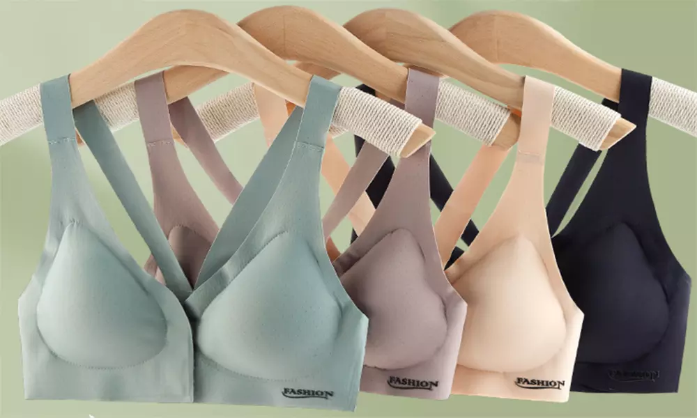 Seamless Front Fastening Push Up Bra | Groupon Goods