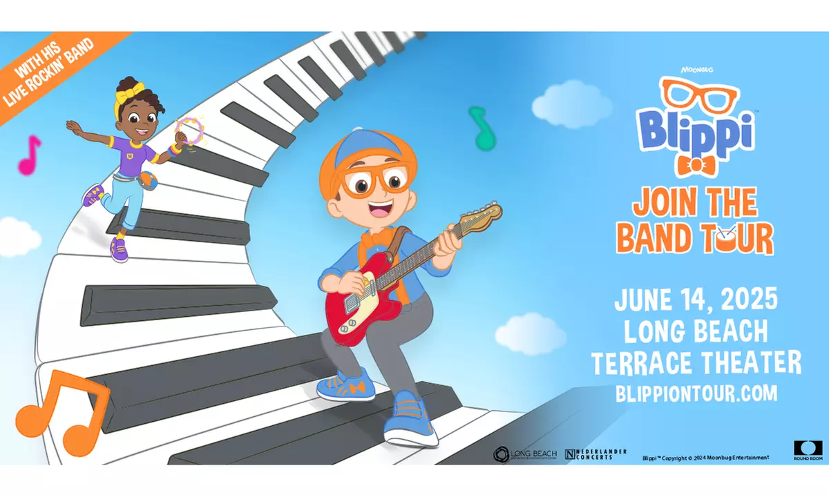 Blippi Join the Band Tour Terrace Theater Long Beach CA 2025 in Long ...