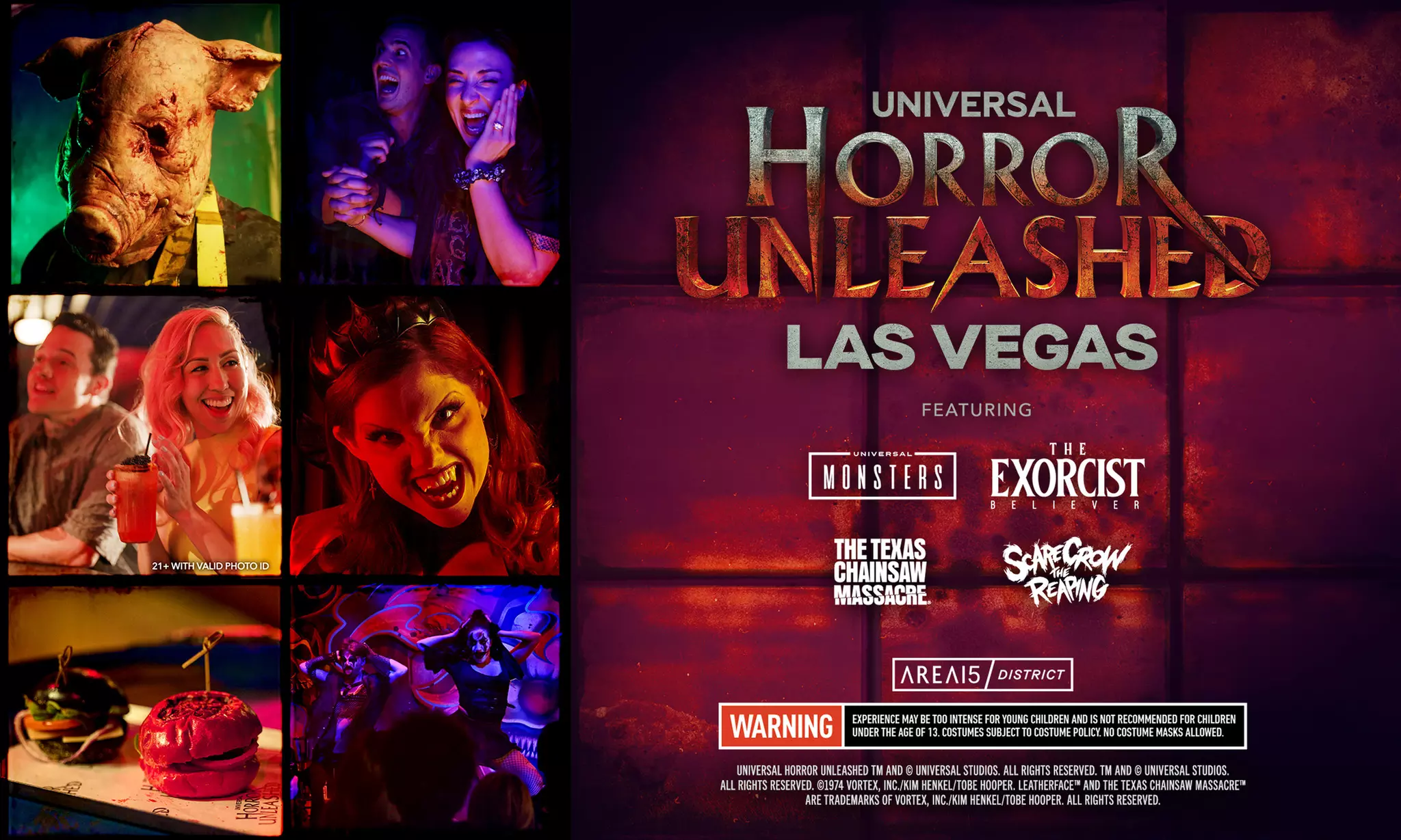 Horror Unleashed Ticket Deals - Universal Horror Unleashed- Las Vegas ...
