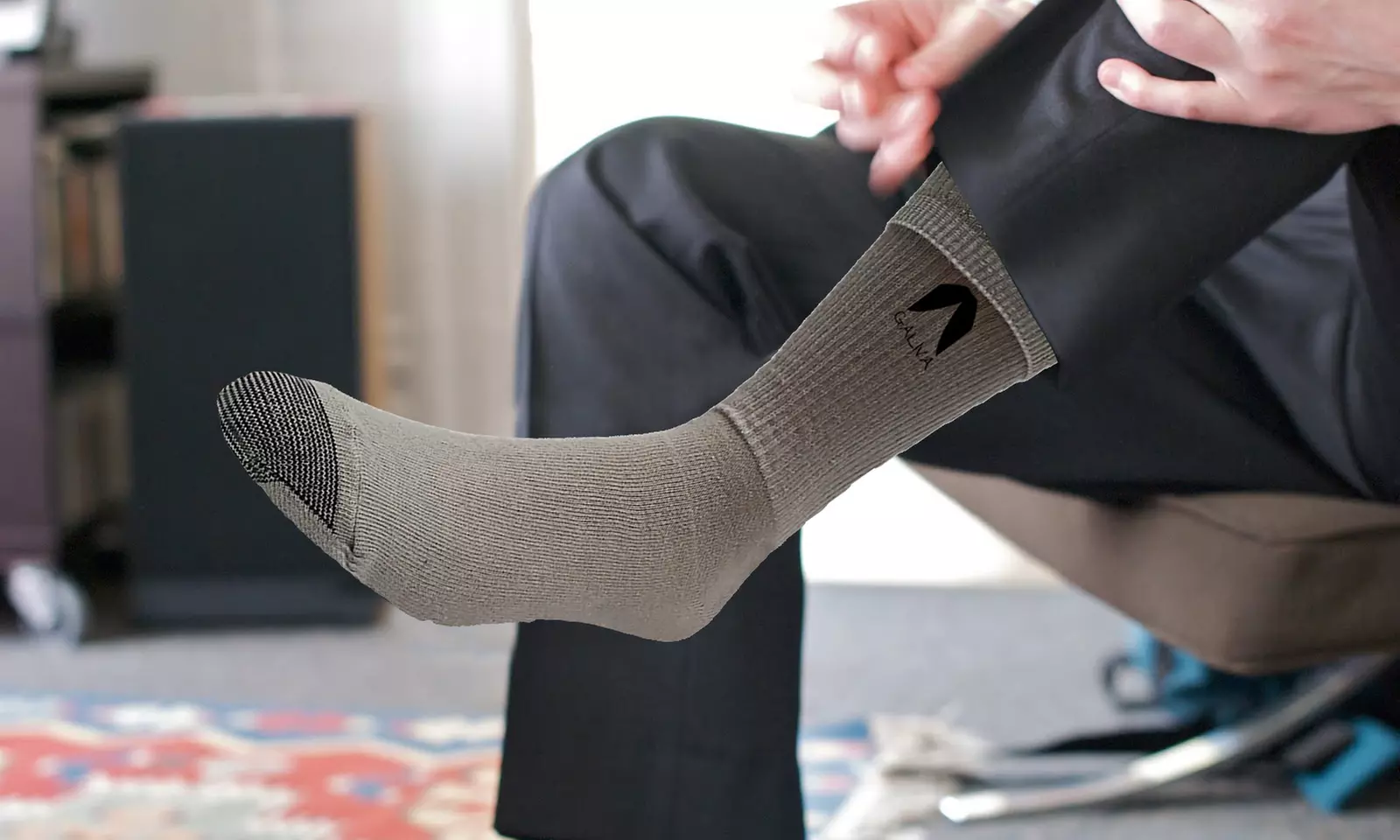 Galiva Men's Crew Dress Socks | Groupon Goods