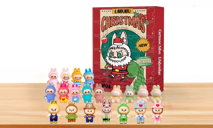 Jusqu'à 50% Calendrier de l’Avent avec 24 mini-surprises Labubu | Groupon