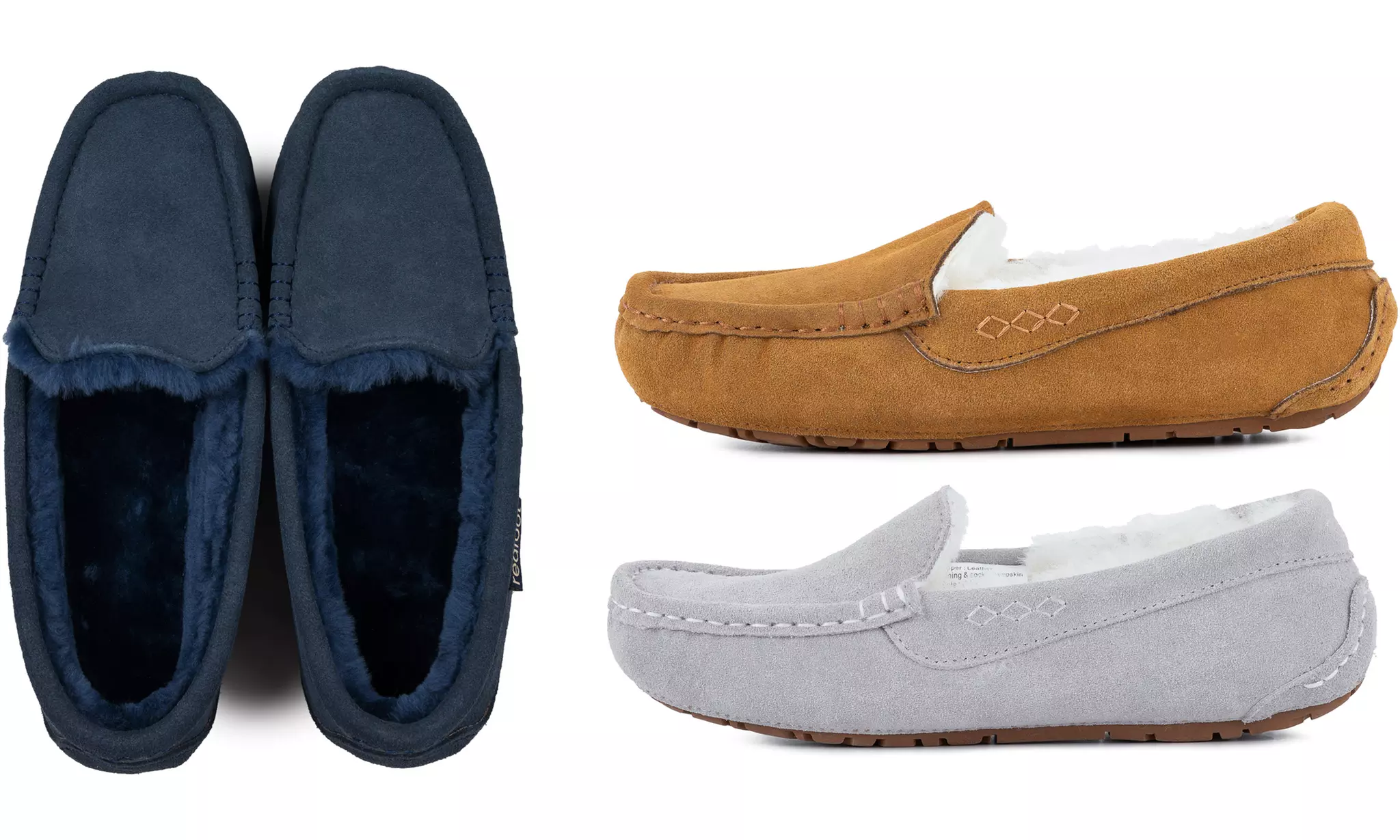 Up To 25% Off on Redfoot Women's Sheepskin Slippers | Groupon Goods