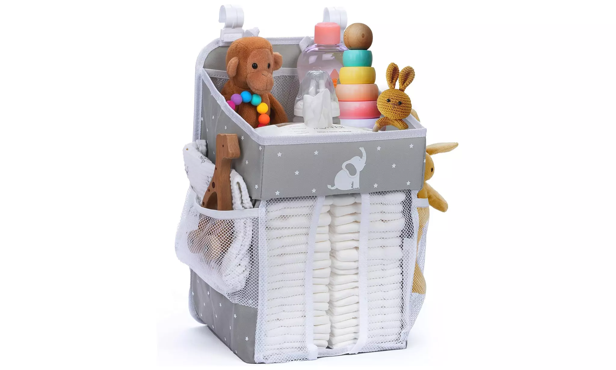 Up To 20% Off on Cradle Star Hanging Nursery Organizer - Multi ...