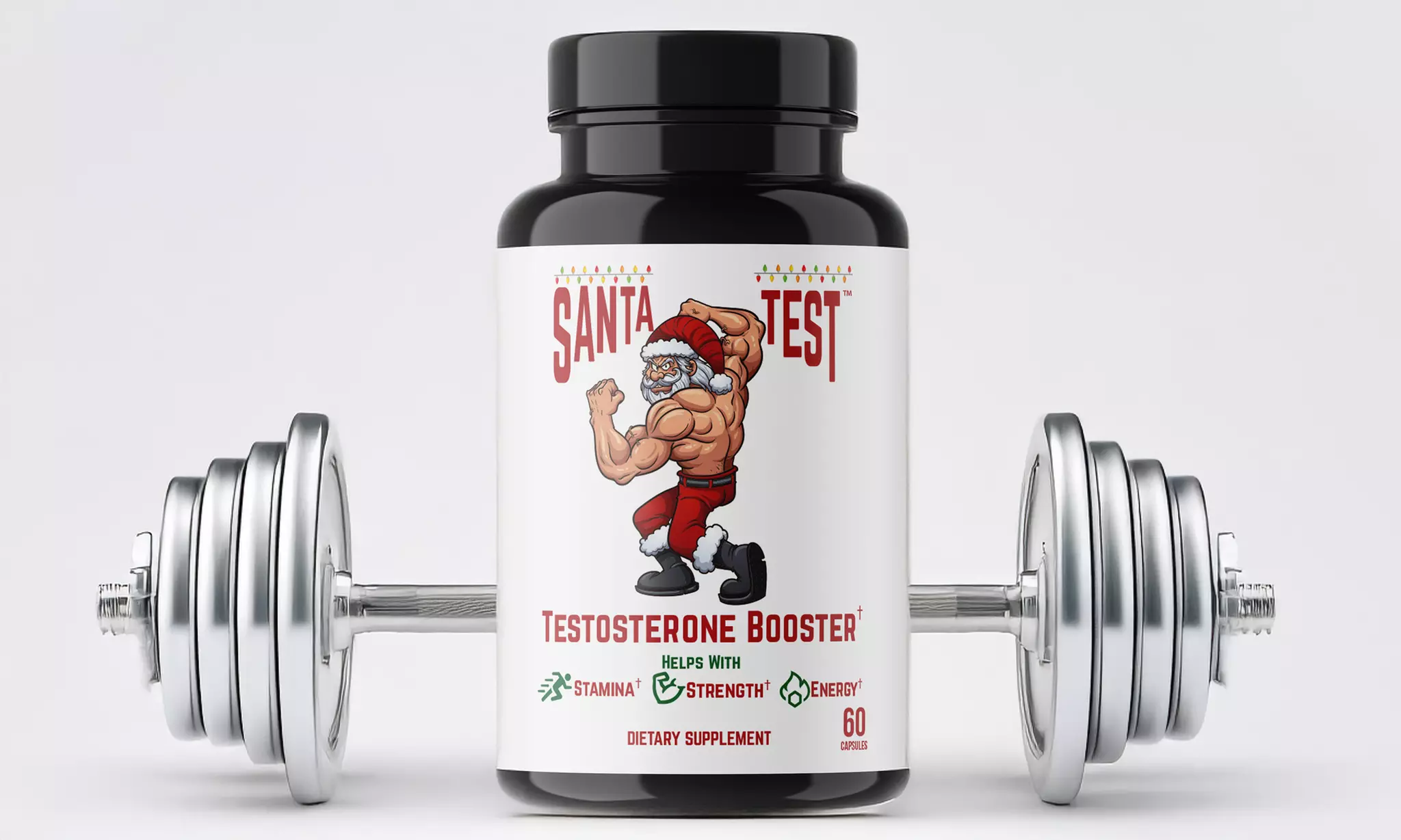 Up To 80% Off on Santa Test Extra Strength Tes... | Groupon Goods