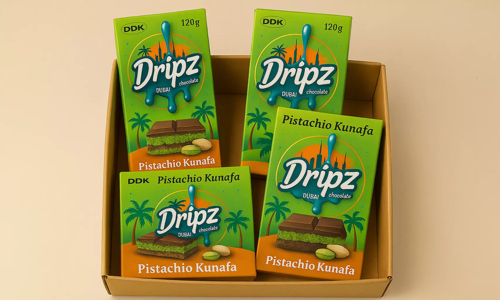 Up To 56% Off on Dubai Chocolate - Up to 4 Pack | Groupon Goods