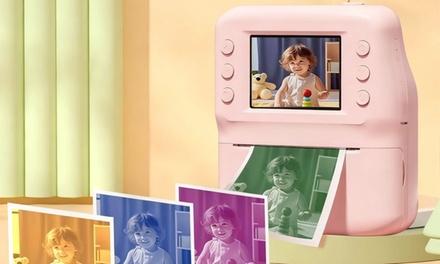 Up To 61% Off Kids Polaroid Cameras, Assorted Colours with Memory Card ...