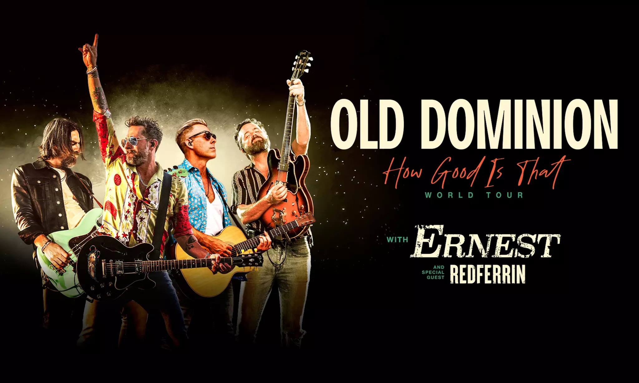 Old Dominion How Good Is That Tour Ernest Redferrin Atrium Health ...
