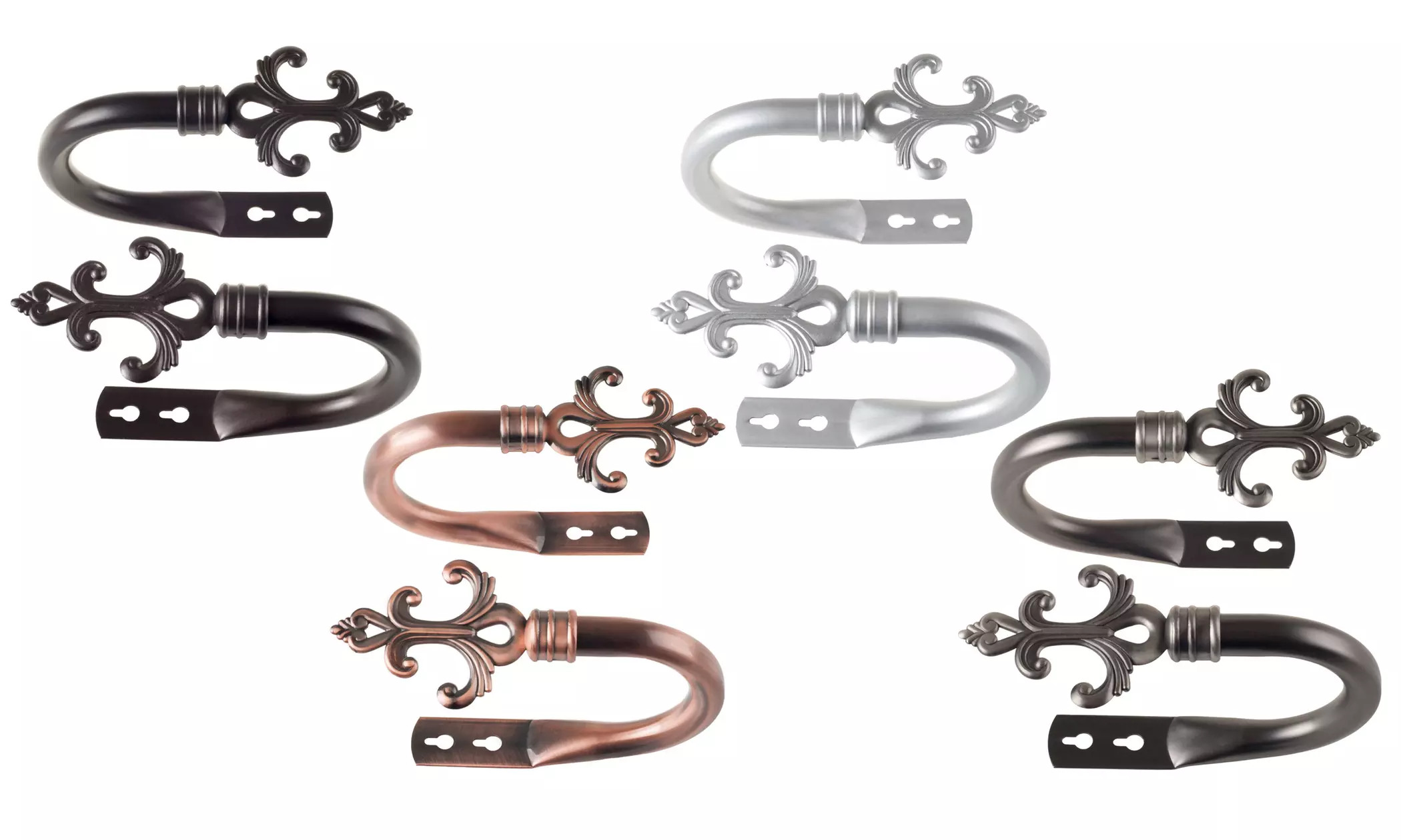 Fleur Curtain Holdback Pair | Groupon Goods