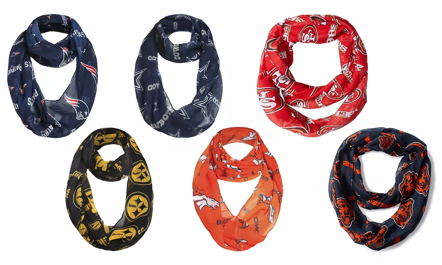 NFL Infinity Scarf | Groupon Goods