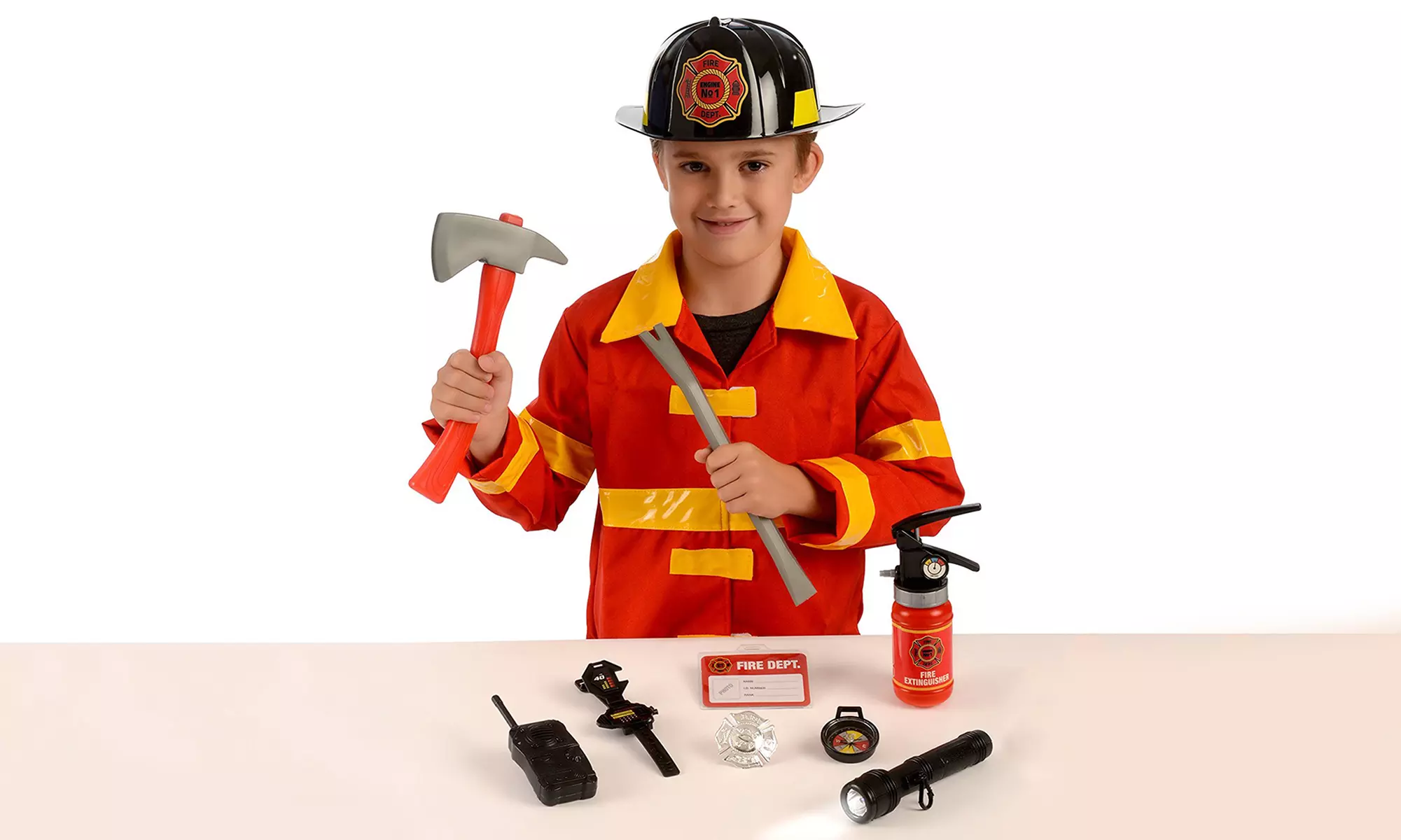 Fireman Pretend and Play Set | Groupon Goods