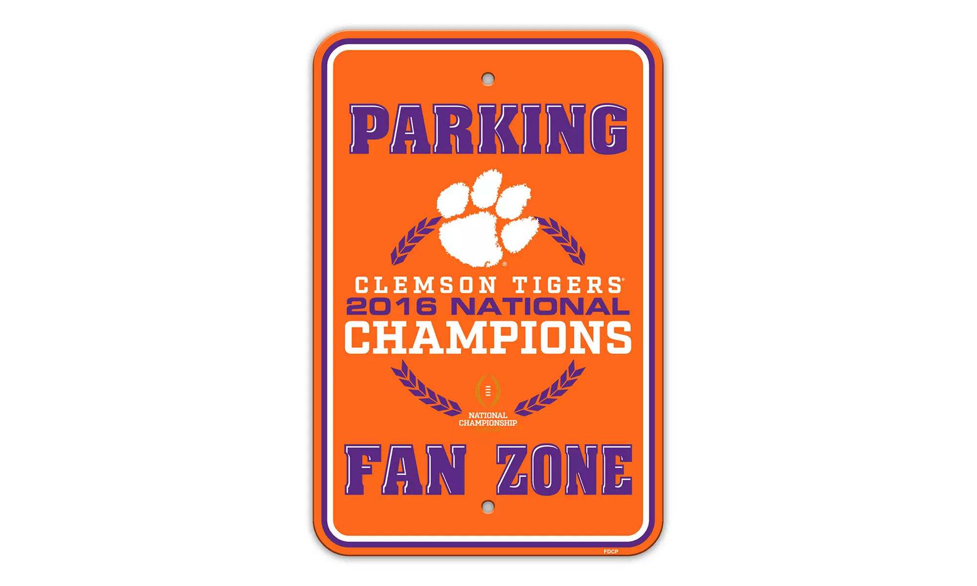 NCAA Clemson Tigers Parking Sign | Groupon Goods