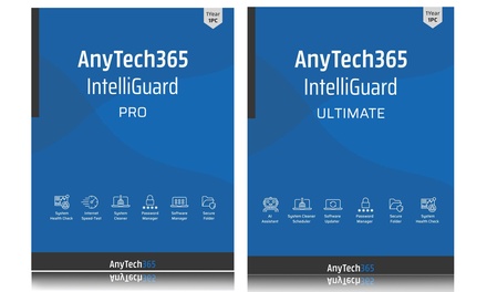 Tot 91% op Jaarabonnement 'AnyTech365 IntelliGuard' voor 1 apparaat ...