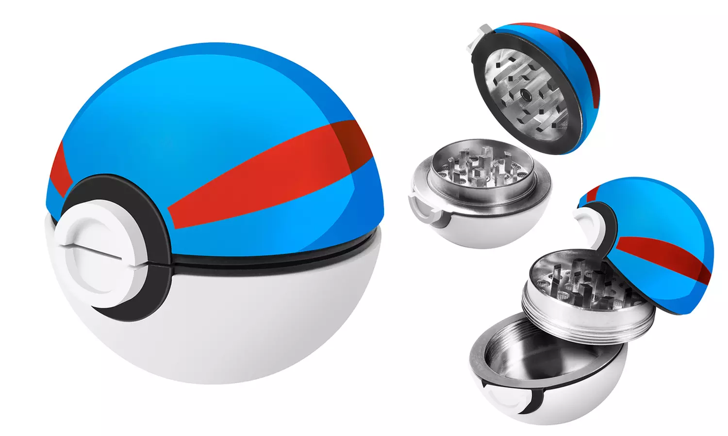 Great PokeBall Herb Grinder | Groupon Goods
