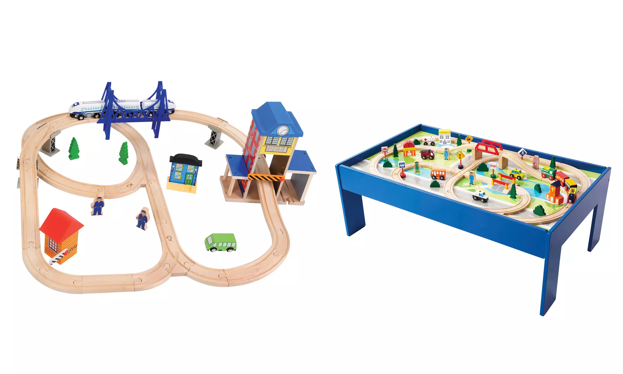 Wooden Track Play Set | Groupon Goods