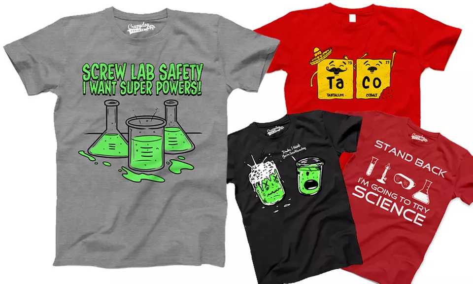 Men's Science Tees | Groupon Goods