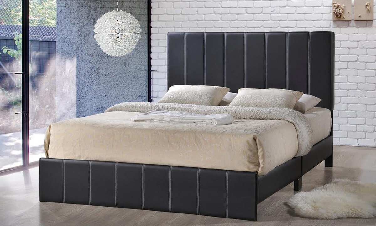 Atlas Full-Size Platform Bed | Groupon Goods