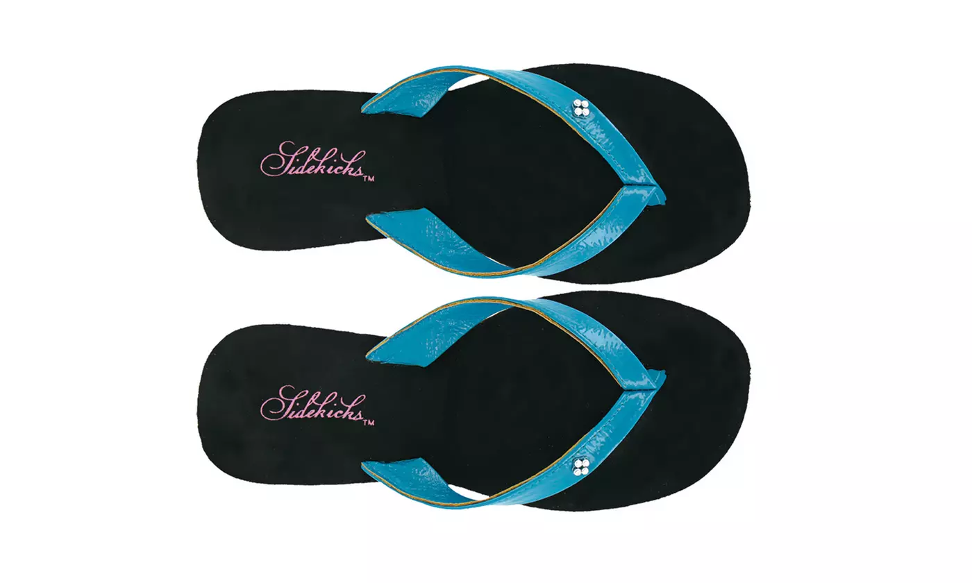 Patent Leather Foldable Sandals | Groupon Goods