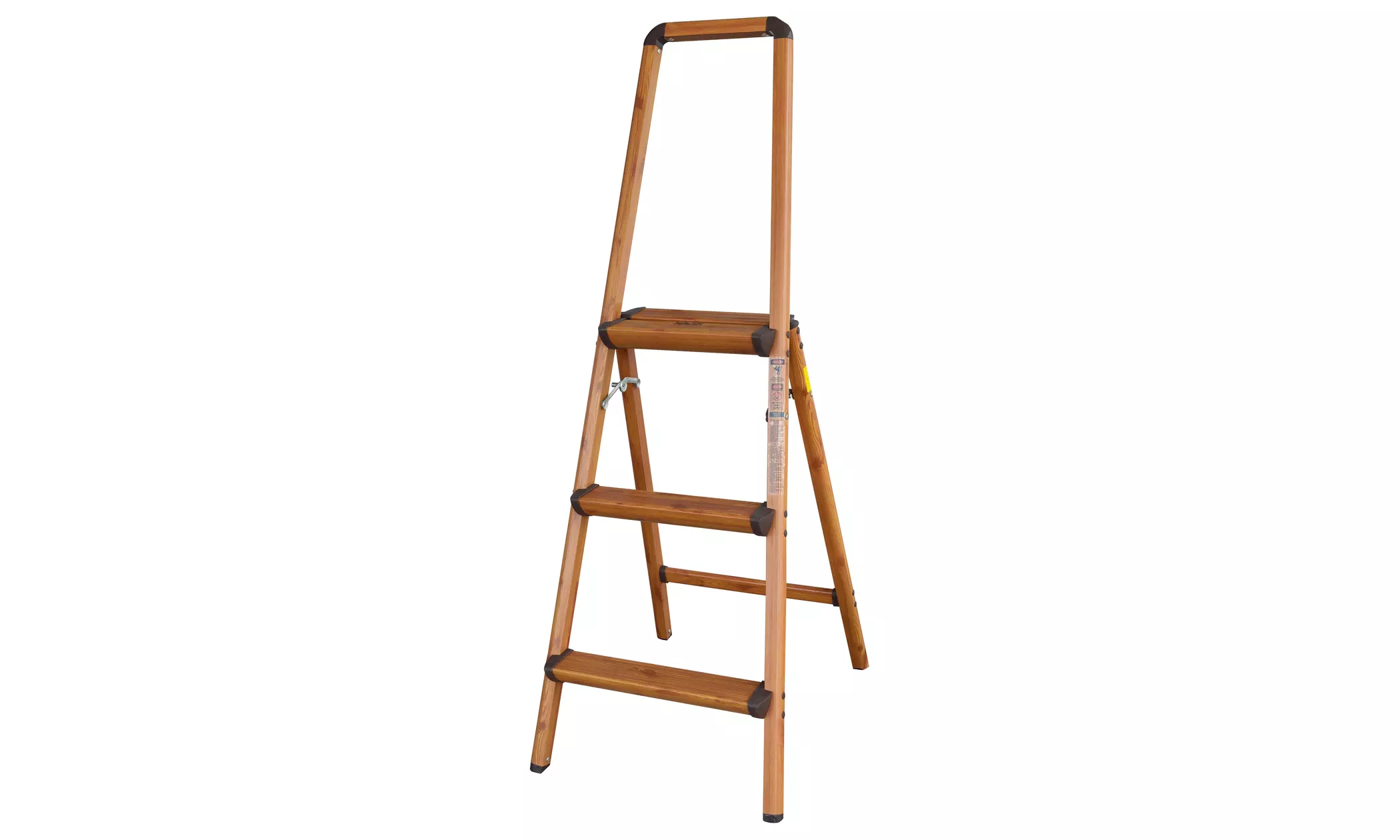 Aluminum 3-Rung Step Ladder | Groupon Goods