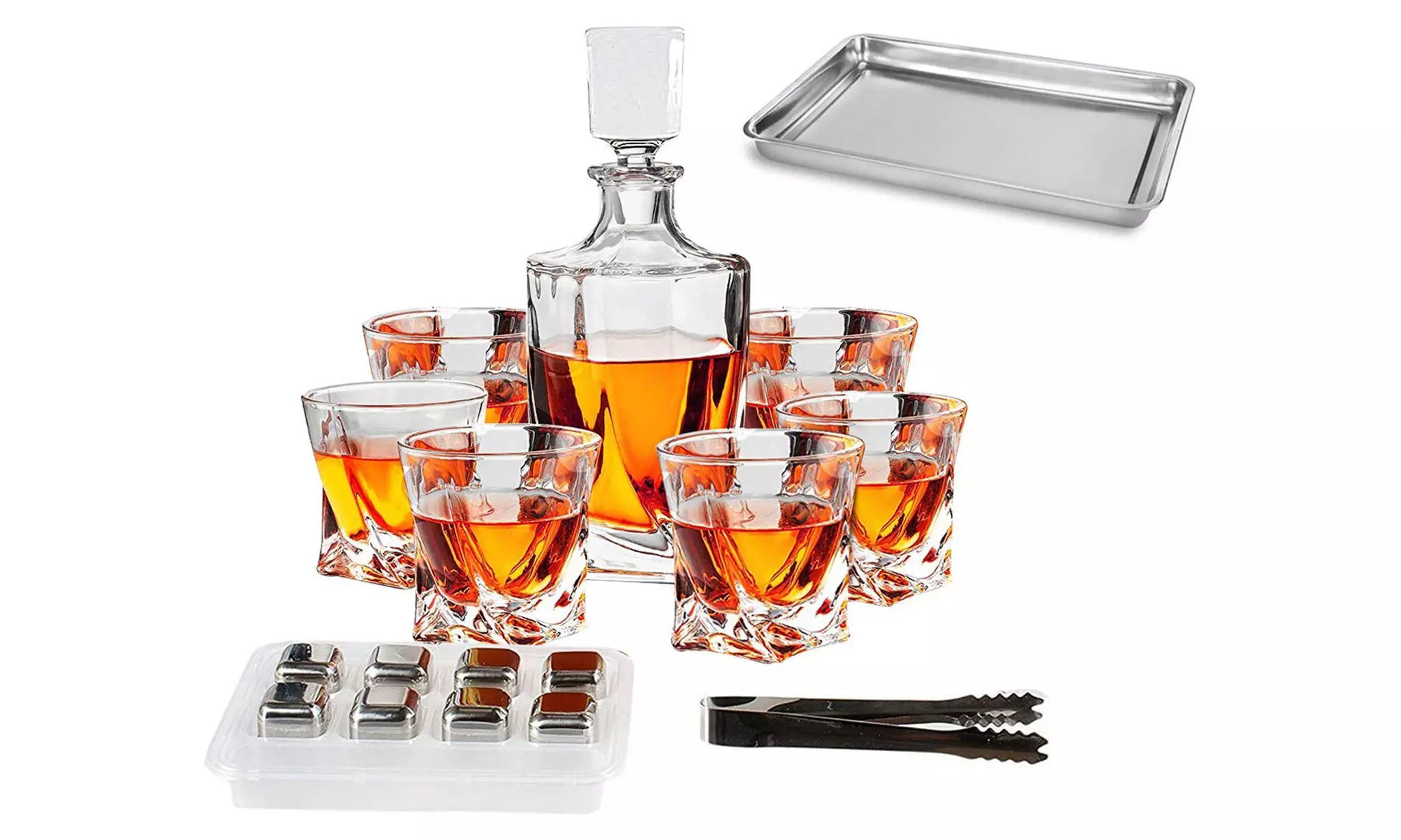 Whiskey Bar Set (17-Piece) | Groupon Goods