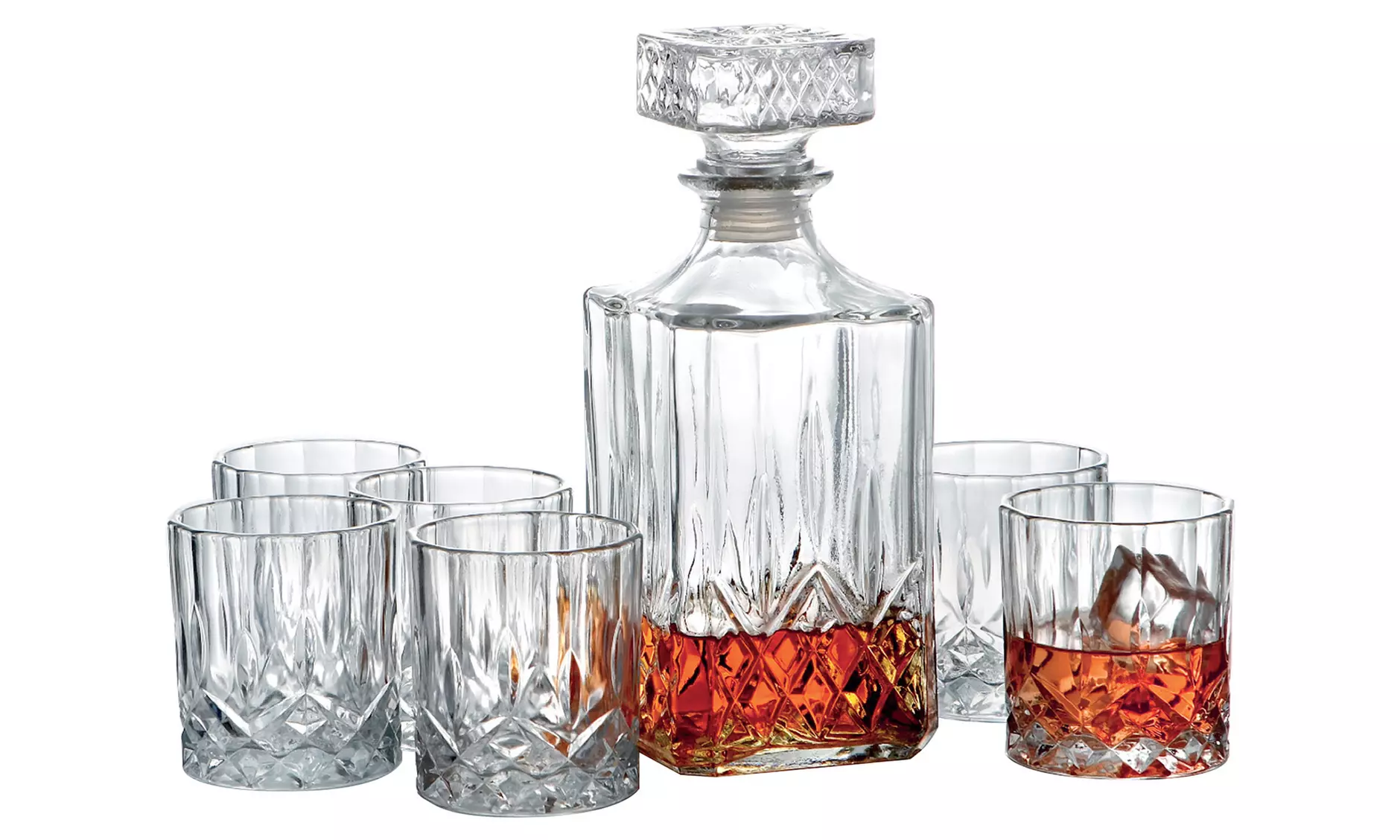 Denmark Decanter Set (7-Piece) | Groupon Goods