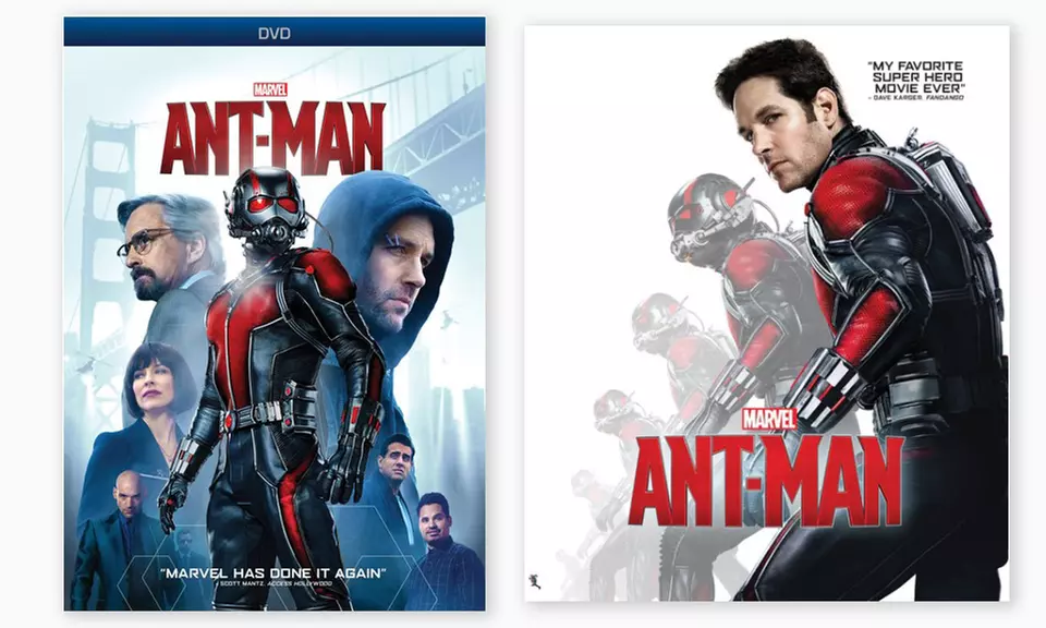 Ant-Man Blu-ray or DVD | Groupon Goods