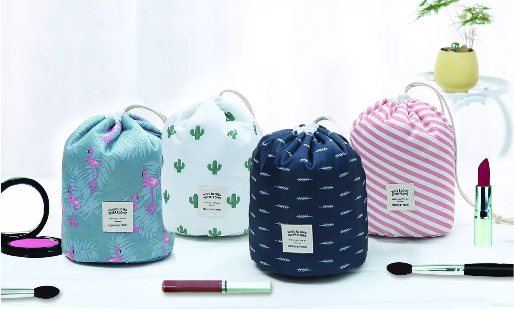 Cylinder Makeup Organizer | Groupon Goods