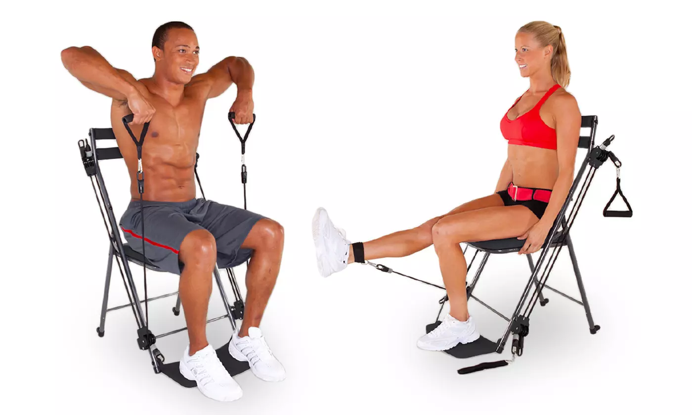 Chair Gym Workout System | Groupon Goods