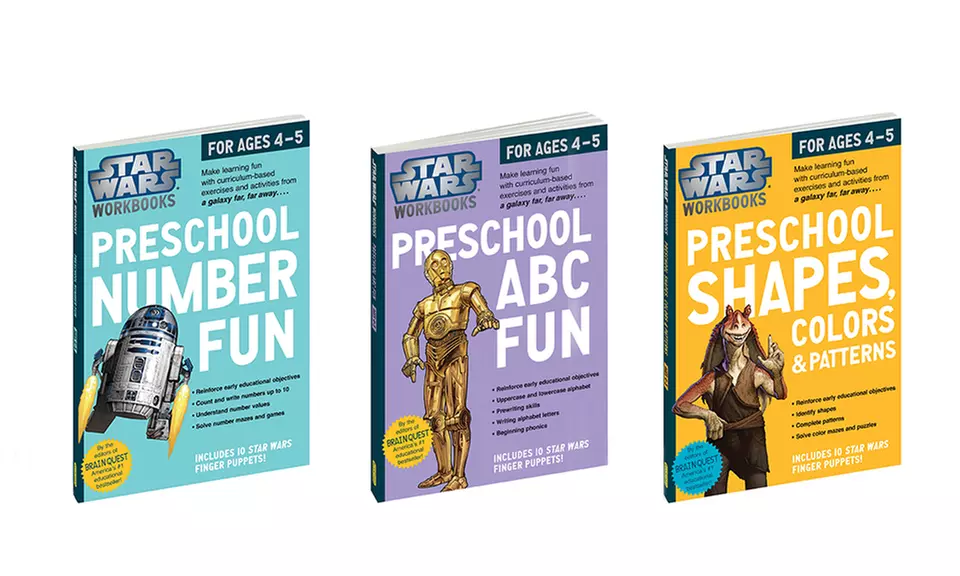 Star Wars Educational Workbook | Groupon Goods