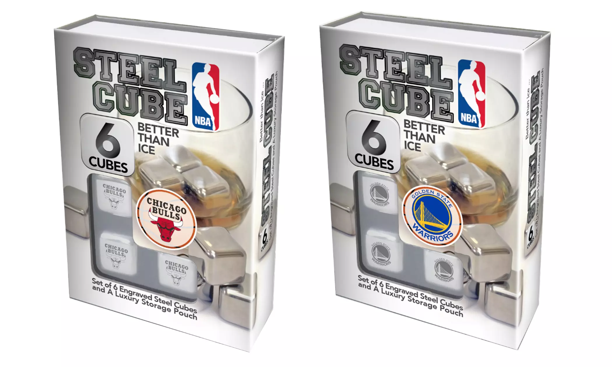 NBA Steel Drink Cubes (6-Pack) | Groupon Goods