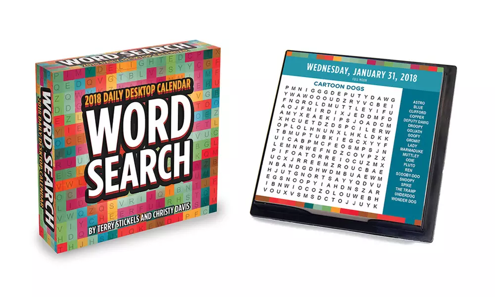 Daily Puzzle Desktop Calendars | Groupon Goods