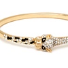 Crystal Leopard Bangle | Groupon Goods