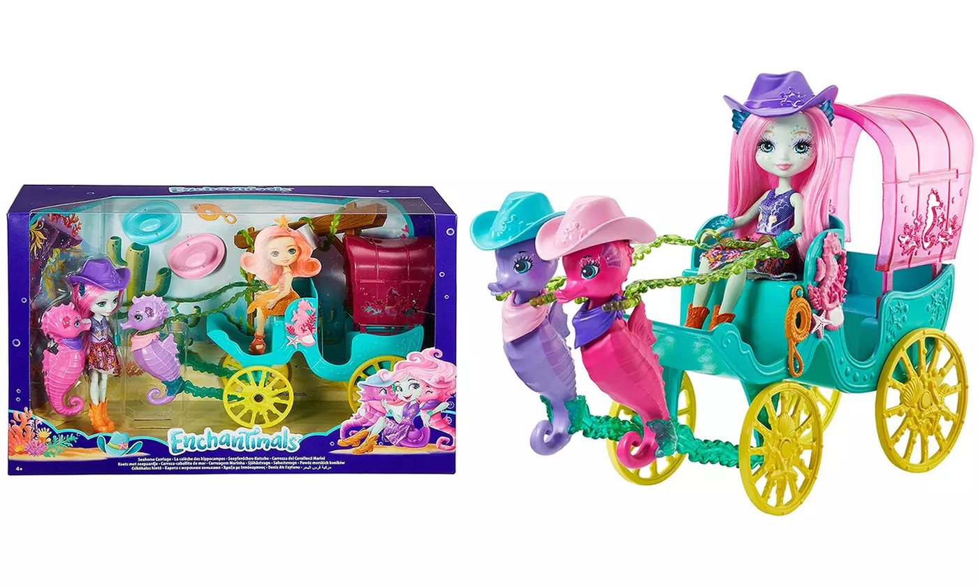 Poupée Sandella Hippocampe "Enchantimals" | Groupon Shopping