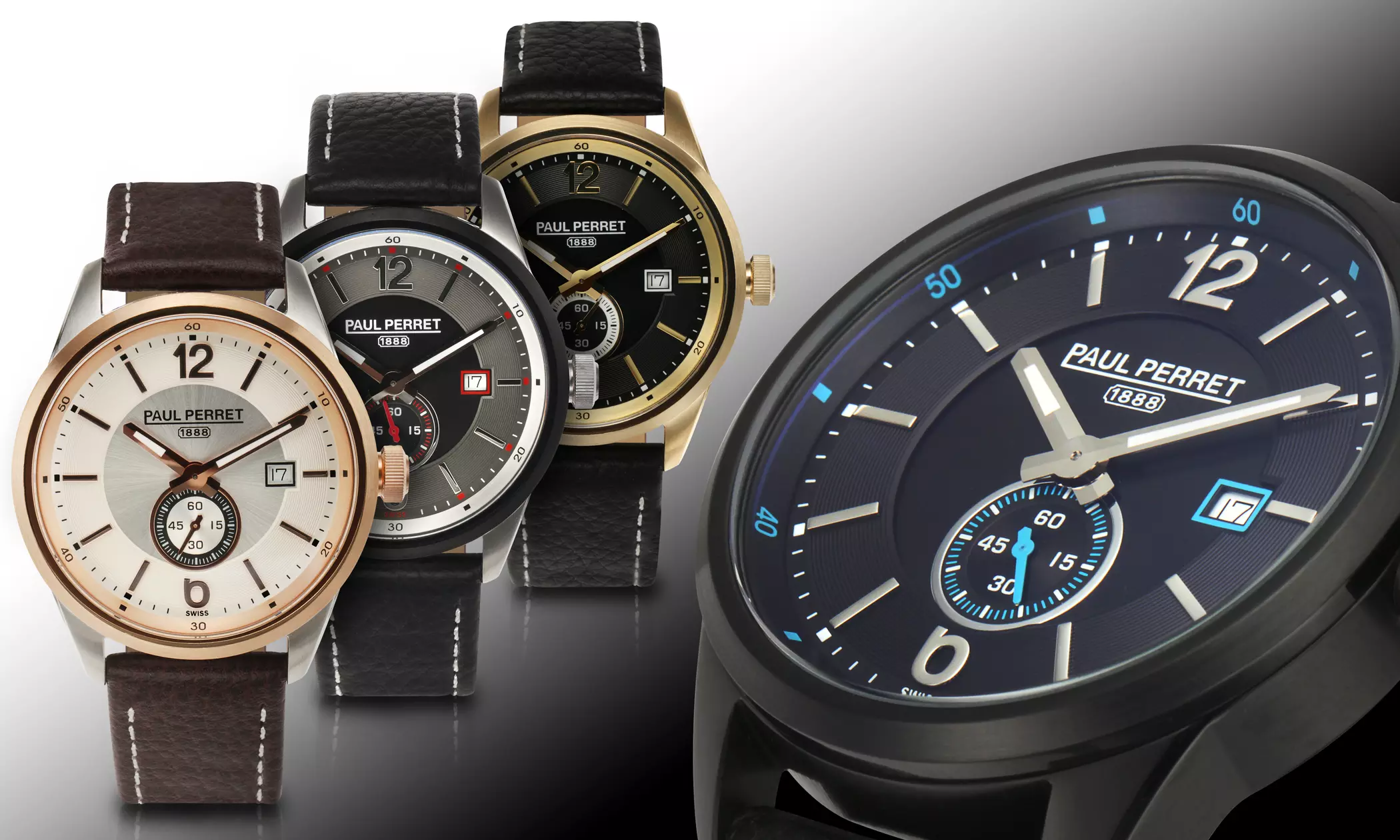 Paul Perret Men's Swiss Watches | Groupon Goods