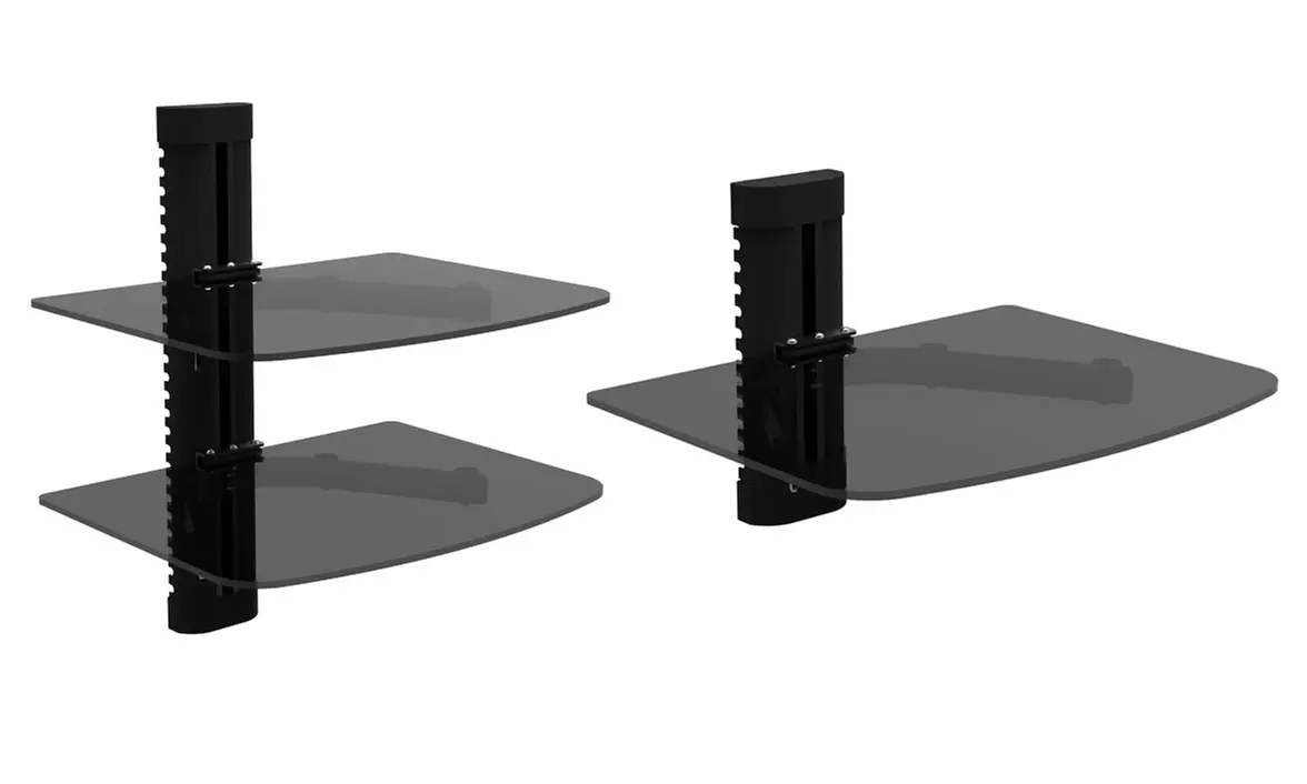 Wall-Mounted Component Shelf | Groupon Goods