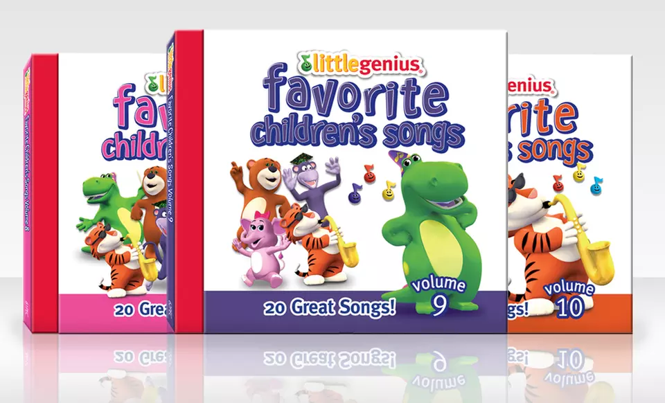 Little Genius Child's 10-CD Set | Groupon Goods