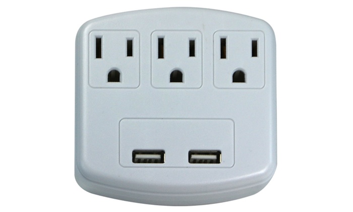 Universal Multi-Port Home Chargers with Dual USB Outlets | Groupon