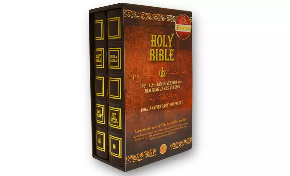 King James Bible Box Set | Groupon Goods