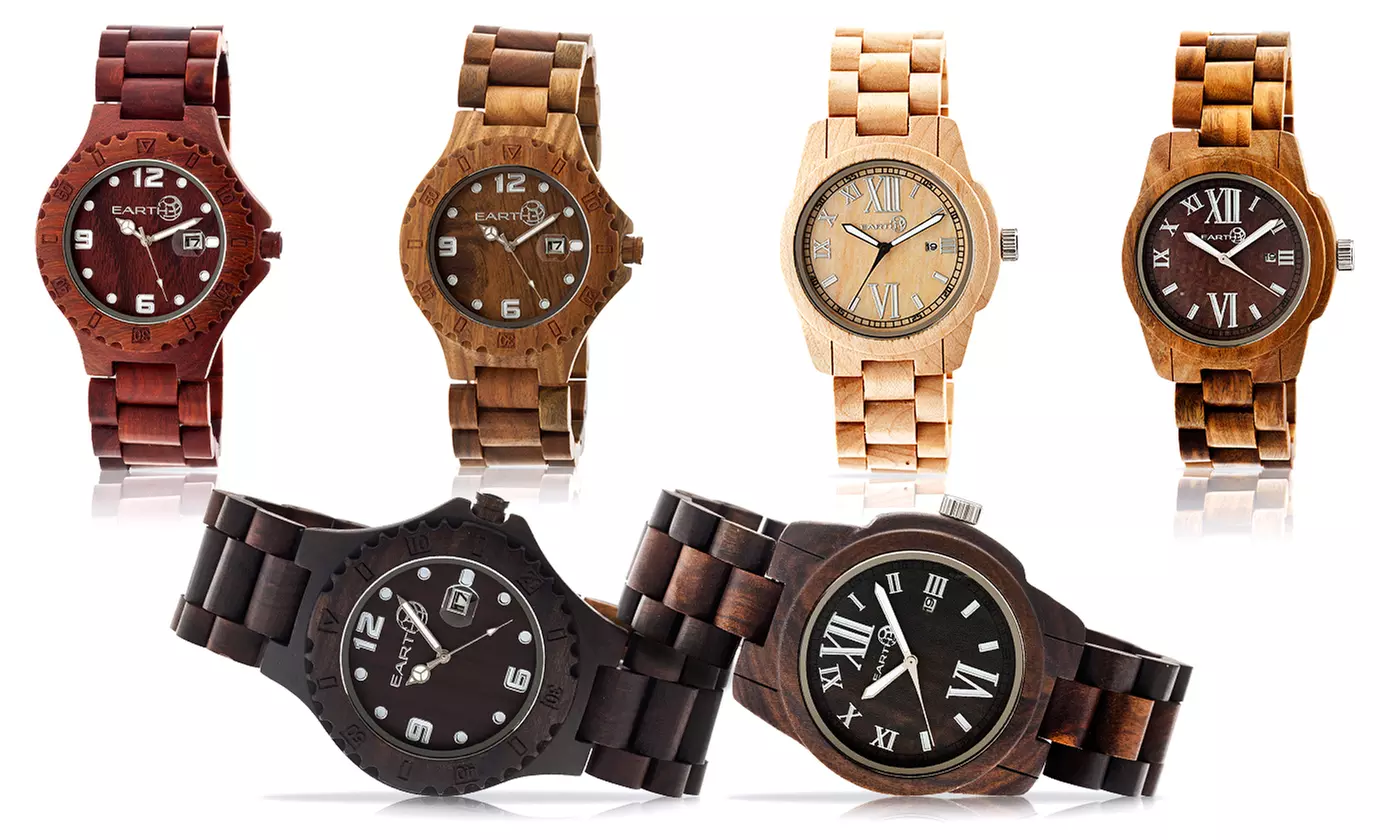 Earth Wood Unisex Watches | Groupon Goods